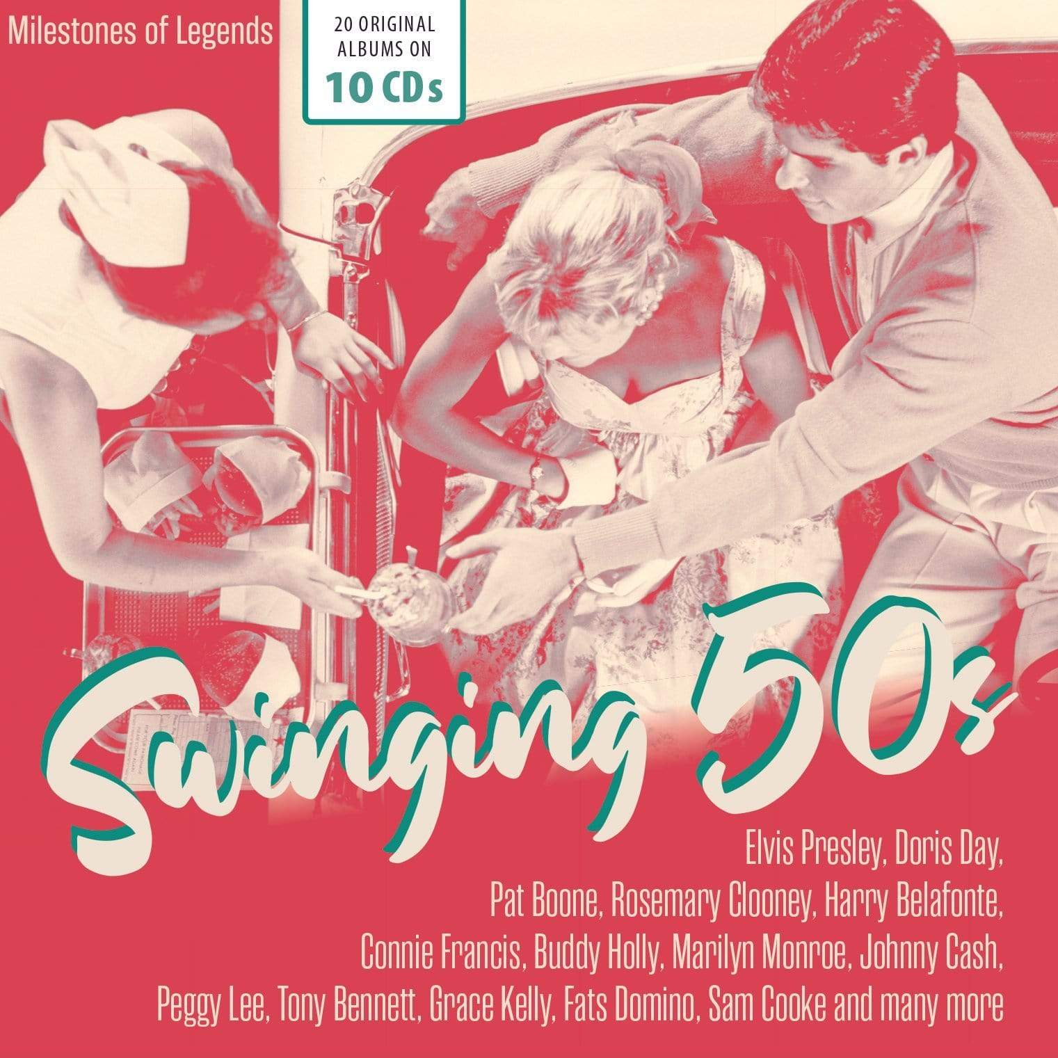 Swinging 50s - Milestones of Legends - 10 CD Walletbox – The Orchard EU